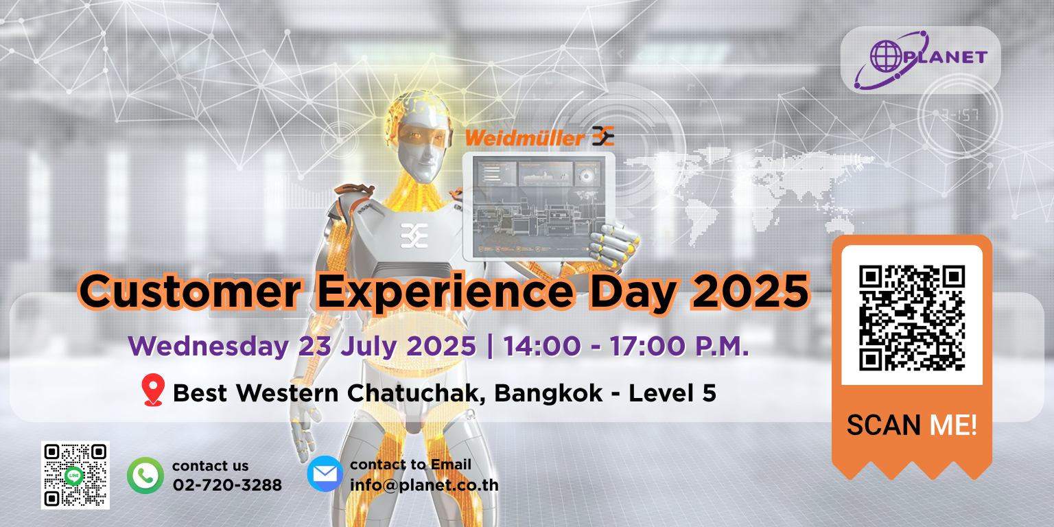 Seminar: Customer Experience Day by Weidmuller & Planet T and S 2025
