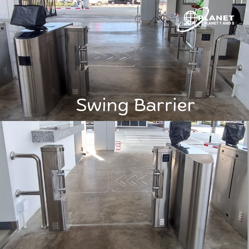ควบคุมการเข้าออกให้ปลอดภัยด้วย Swing Barrier จากHikvision